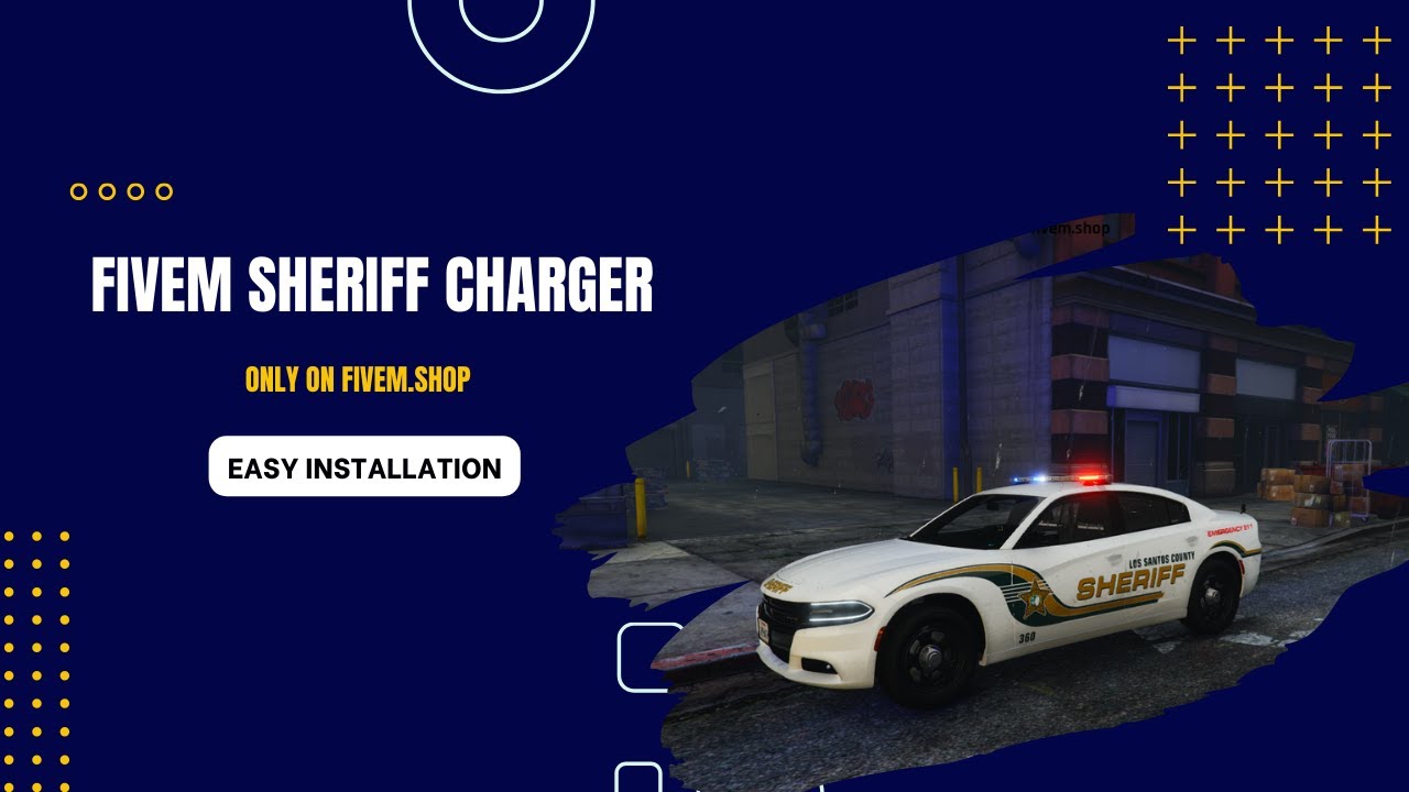 FiveM Sheriff Charger | FiveM Police Charger #fivem #charger - YouTube