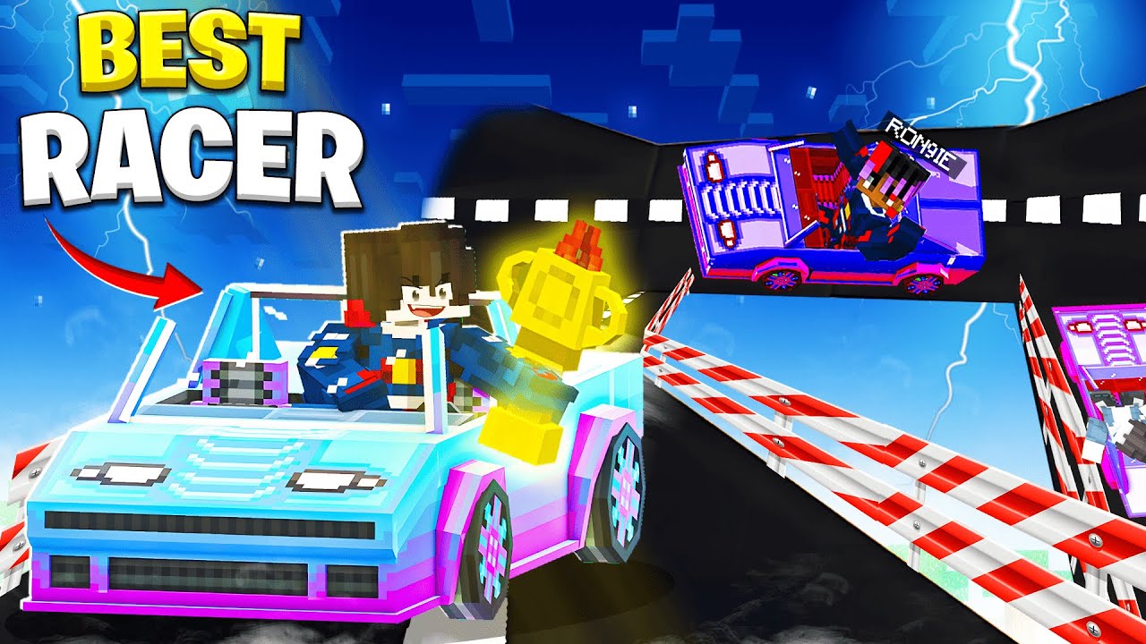 I Become World Fastest Racer In Minecraft! - YouTube