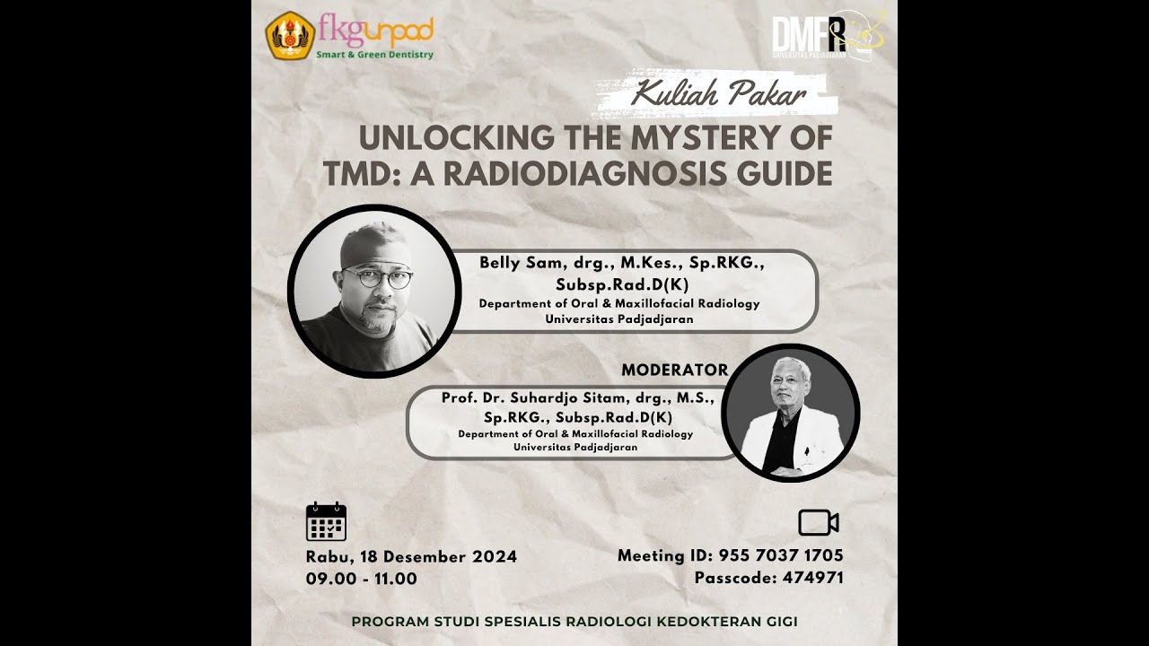 Unlocking The Mystery of TMD : A Radiodiagnosis Guide - YouTube