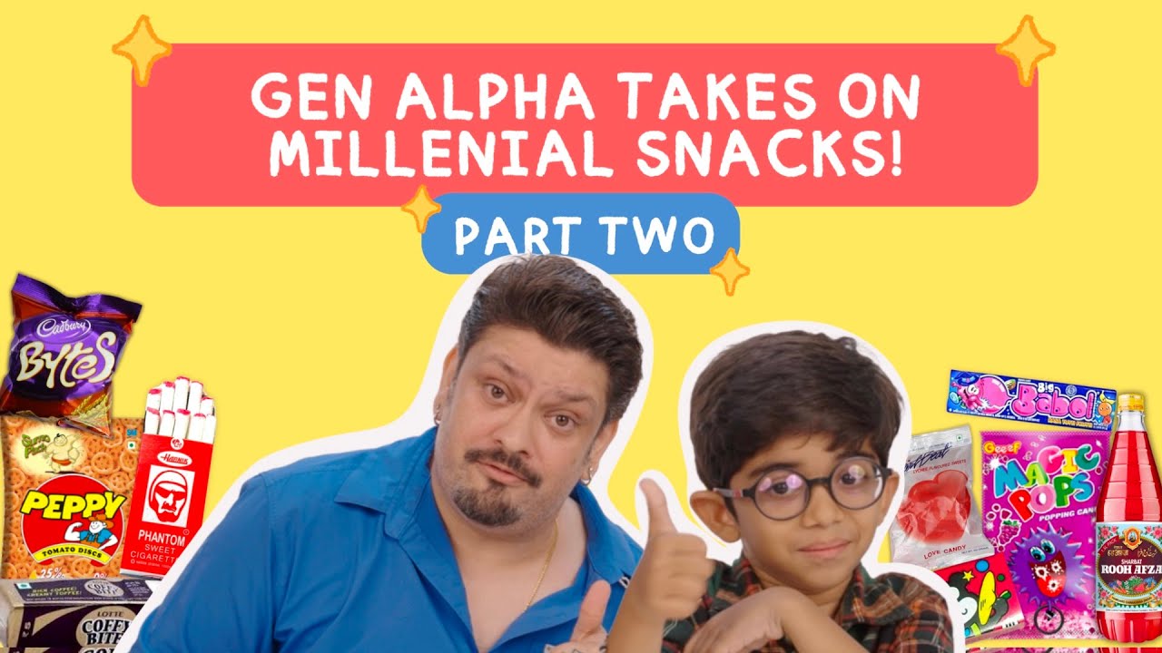 Do Gen Alpha Kids Know These Classic Snacks? | Millennials vs Gen Alpha ...