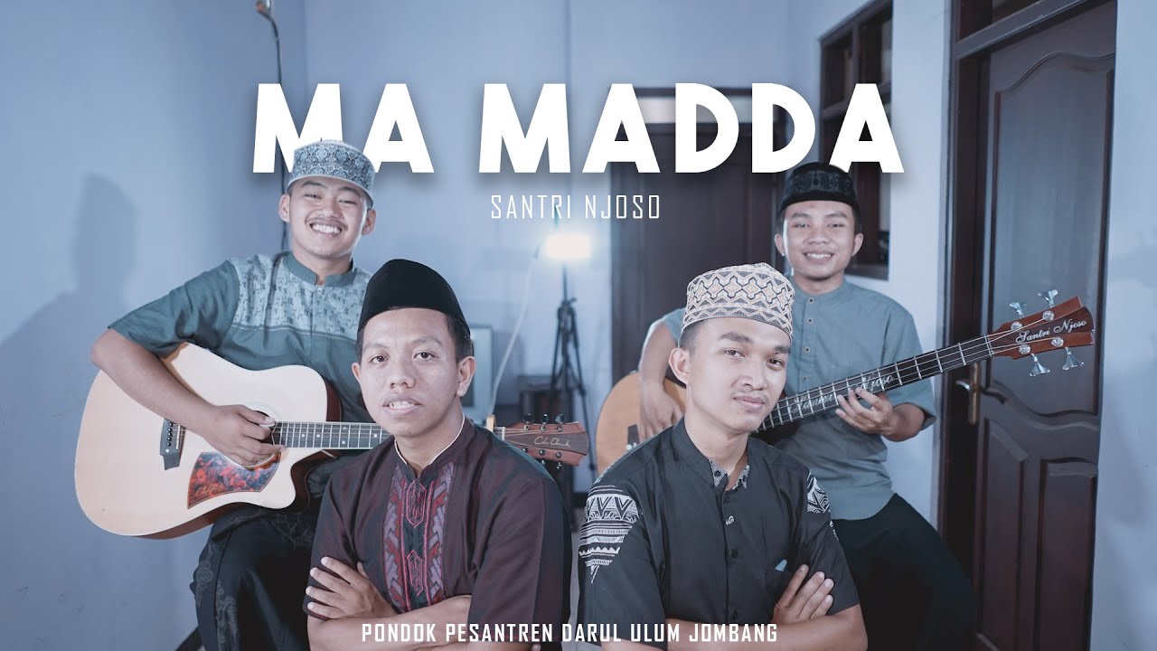 MA MADDA Cover Reggae Akustik Santri Njoso - YouTube