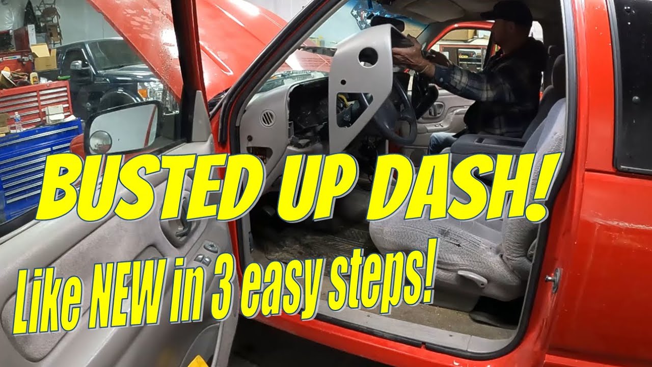 OBS Chevy dash repair made easy! DashSkin product review and install ...