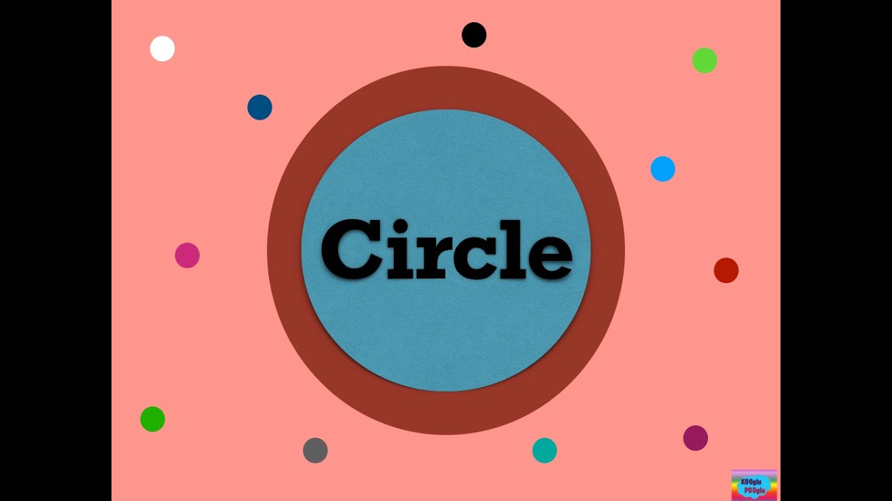 #2D #Shspes 2D Shape - CIRCLE - YouTube