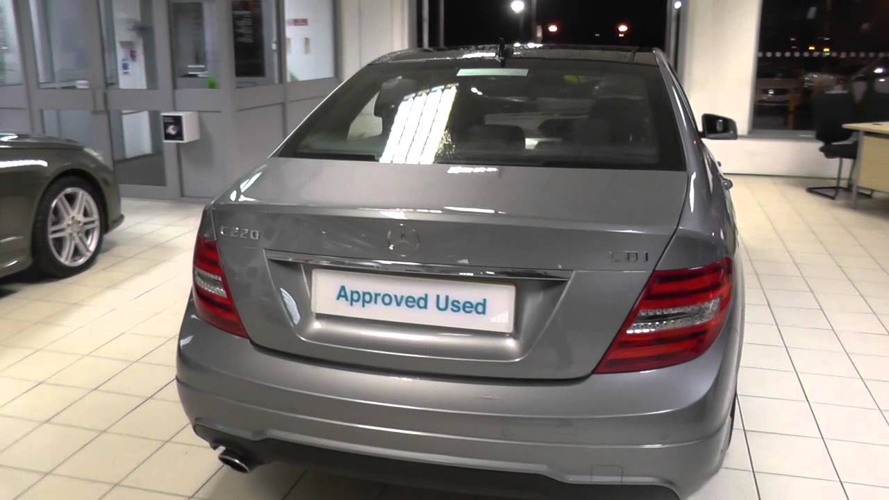 Mercedes-Benz C200 Sport Ed125 Cdi Blue U15495 - YouTube