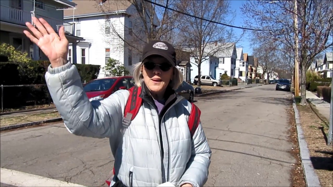 Walking in actress Ruth Gordon's Quincy footsteps