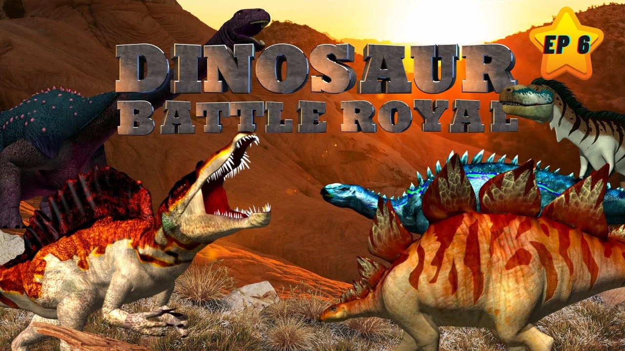 Dinosaur Battle Royal EP6 #dinosaursbattles #dinosaur #dinosaurs # ...