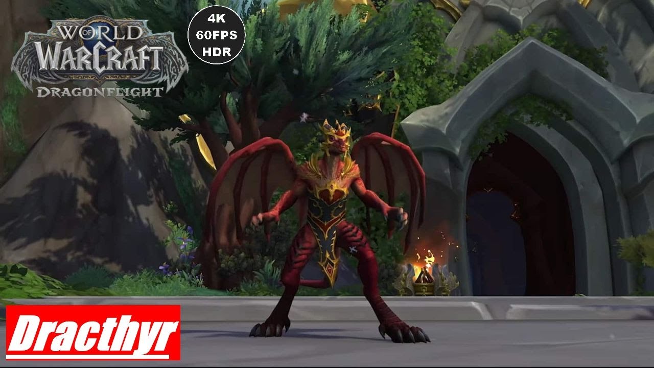 WOW DRAGONFLIGHT Dracthyr Starting Zone [4K 60FPS HDR] - YouTube