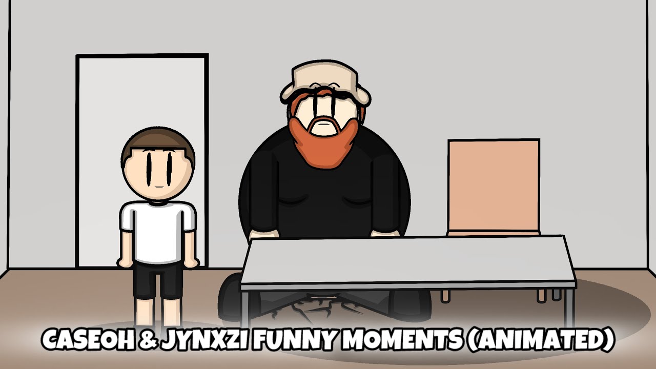 CASEOH & JYNXZI FUNNY MOMENTS (Animated) - YouTube