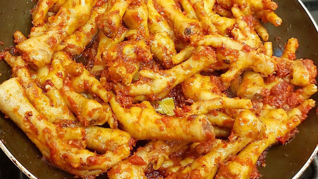 How to make delicious pepper chicken feets - YouTube