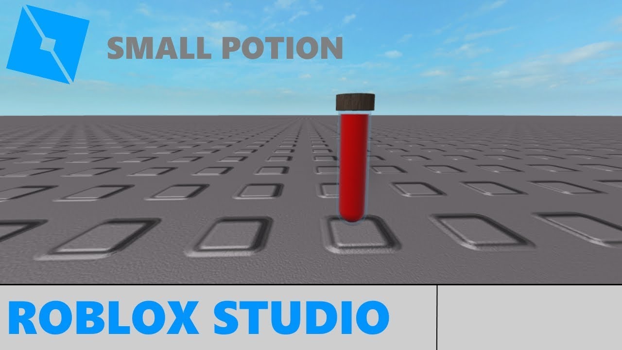 ROBLOX Studio - Small Potion - Speedbuild - YouTube