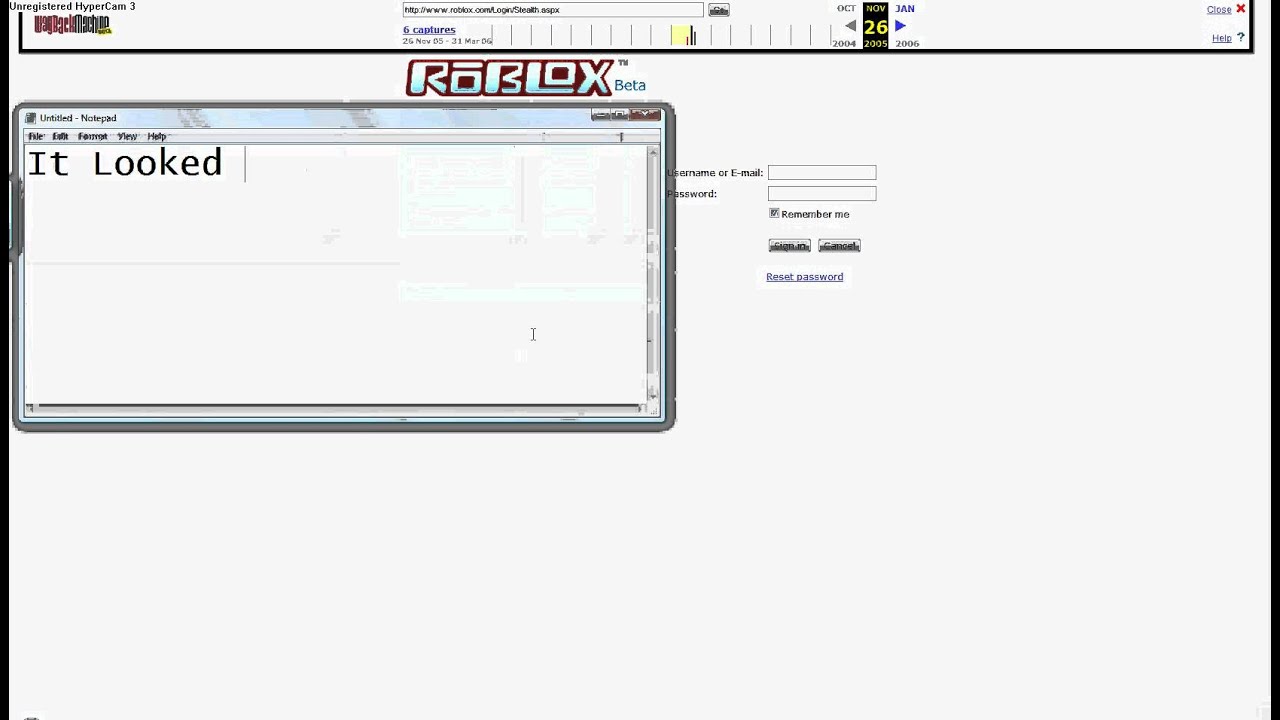 ROBLOX In 2005 - YouTube