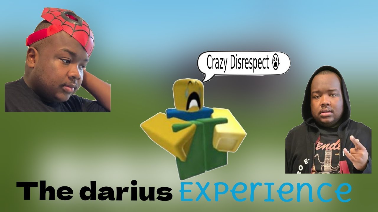 The Darius Roblox Experience - YouTube