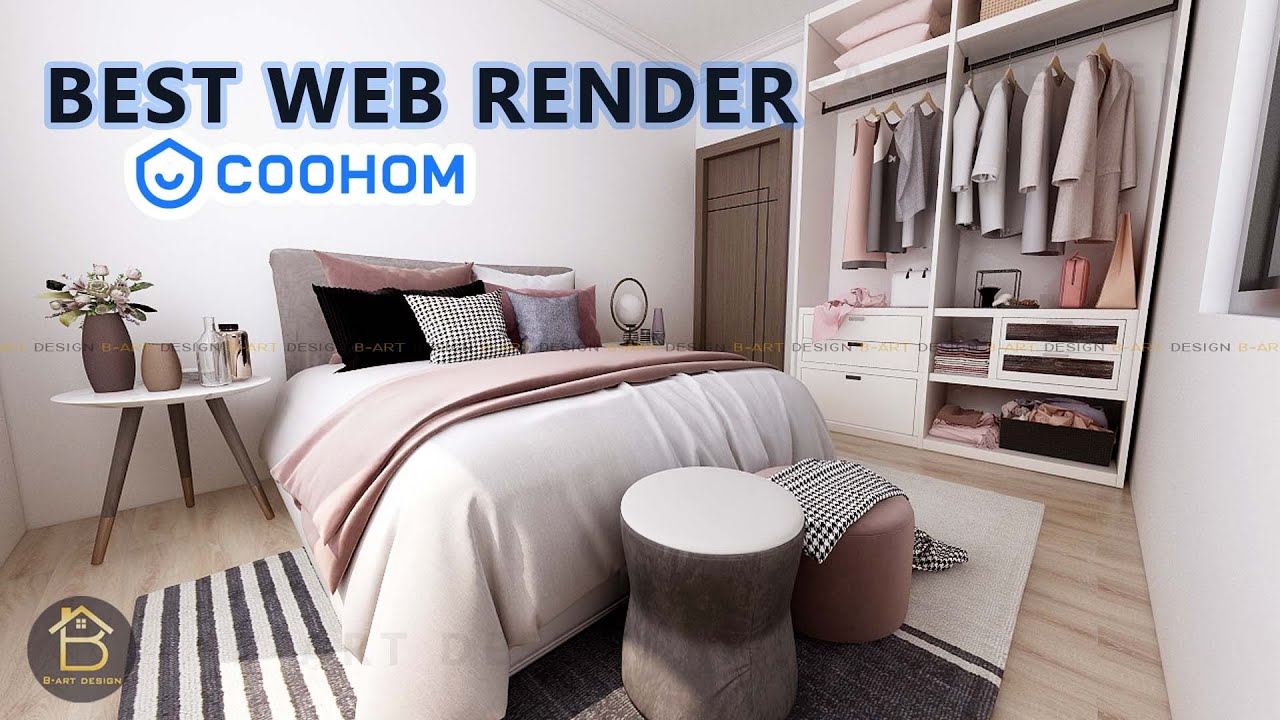 Small House Design Tutorial Using Coohom Design & Rendering Program - YouTube