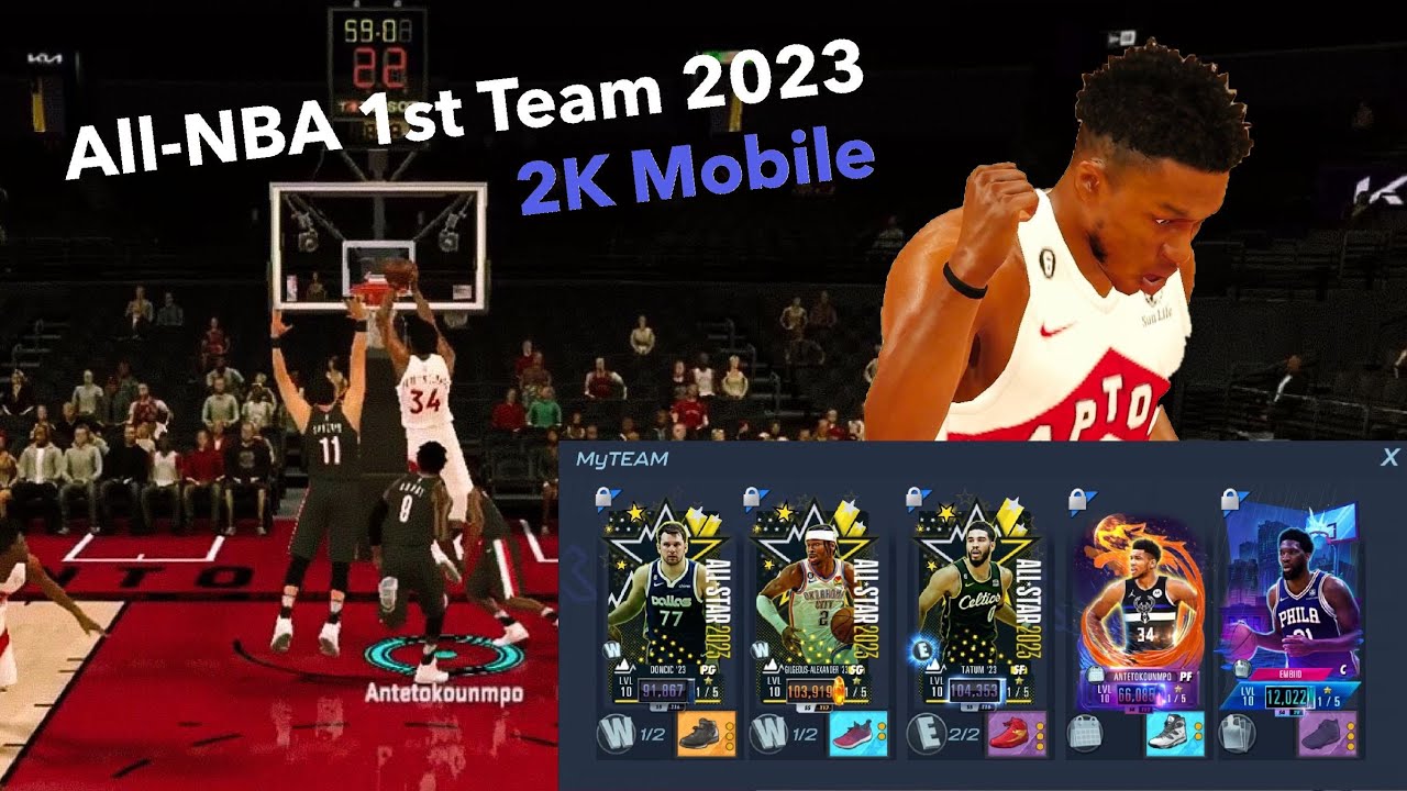 All-NBA 1st Team 2023 Gameplay - NBA 2K Mobile - YouTube