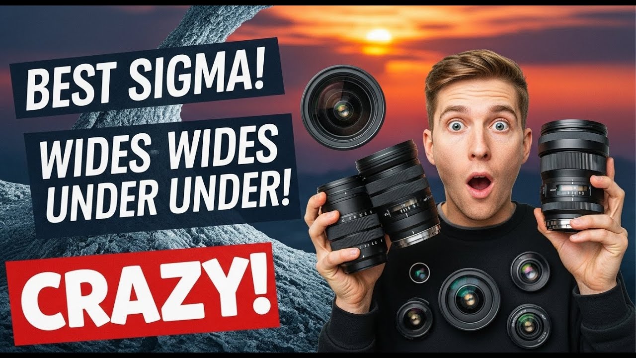 Best Sigma Wide Angle Lenses Under $500 - YouTube