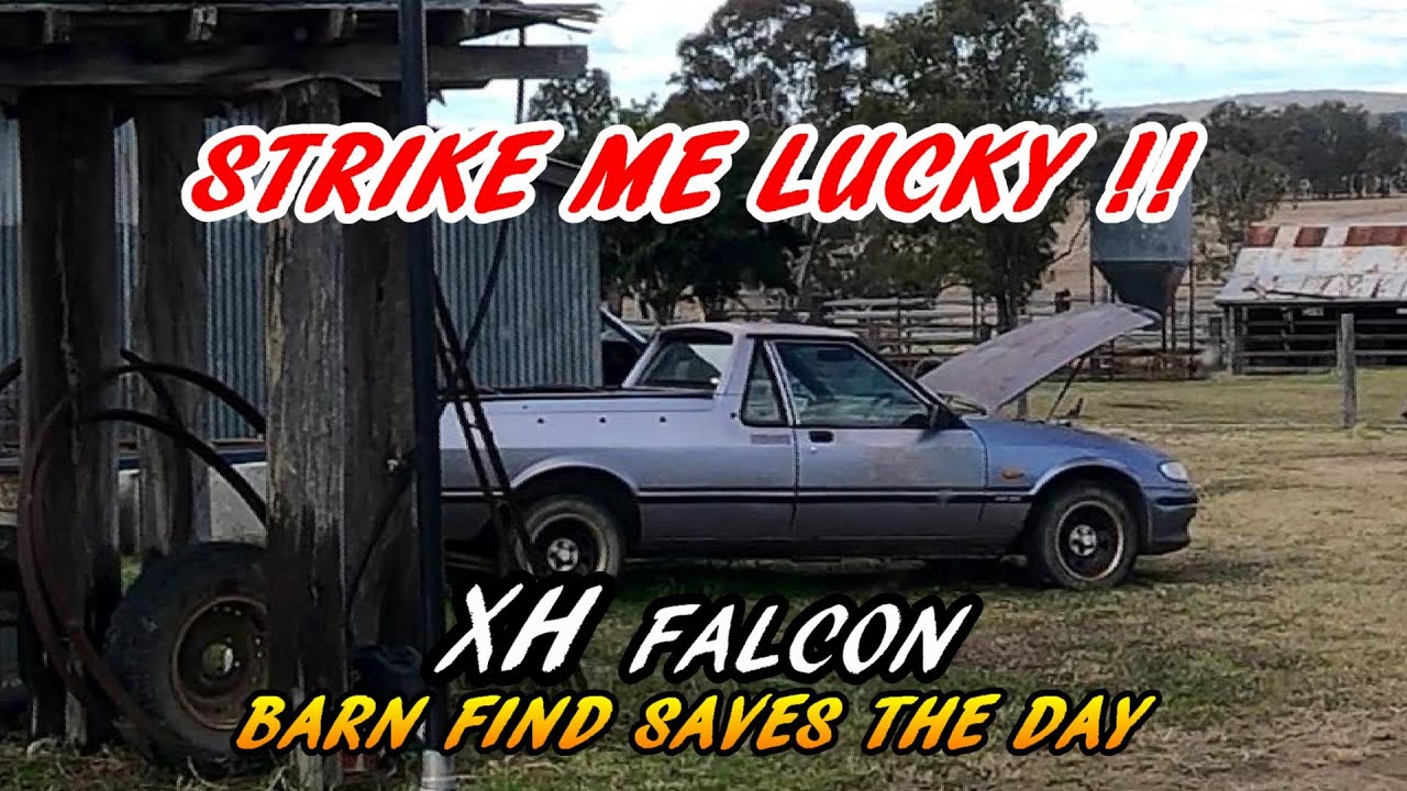 I drive 300 Km to get a XH Falcon Tradesman Ute barn find. - YouTube