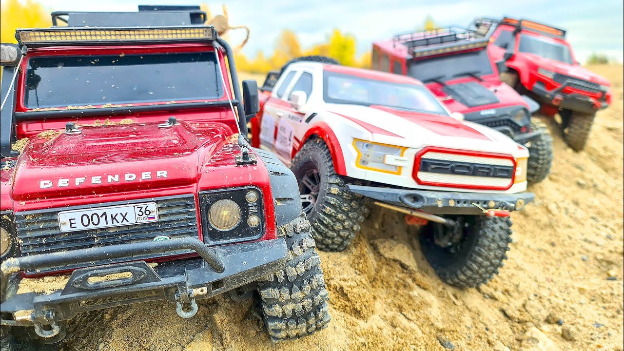RC Cars Sand Storm Racing OFF Road 4x4 – Traxxas TRX4, Axail SCX10 3 ...
