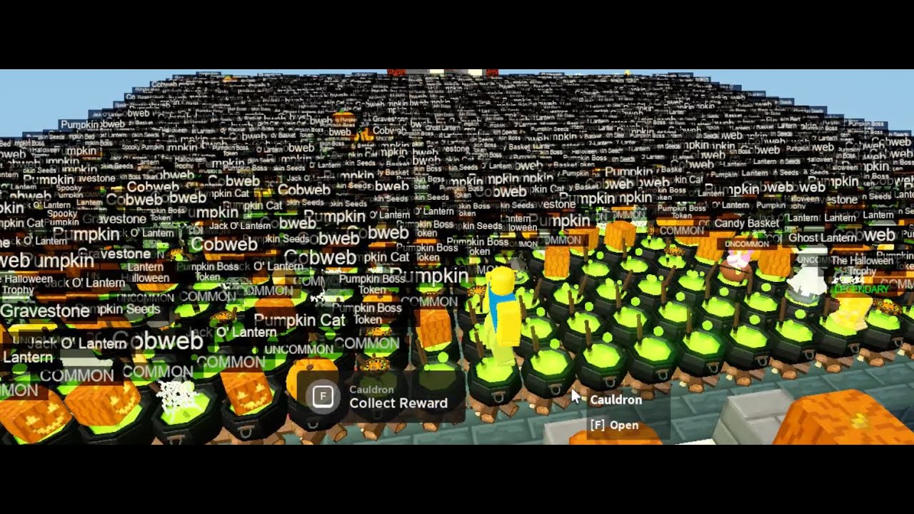 Opening 1000+ cauldrons in ROBLOX islands - YouTube
