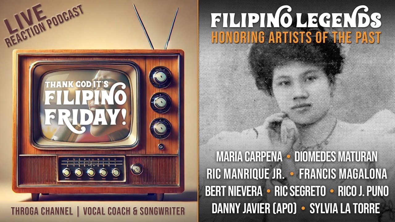 FILIPINO LEGENDS! A Special Episode Celebrating Several Artists Who Are ...