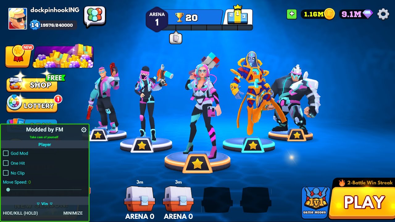 FRAG Pro Shooter V3.16.0 - Mod Menu - YouTube