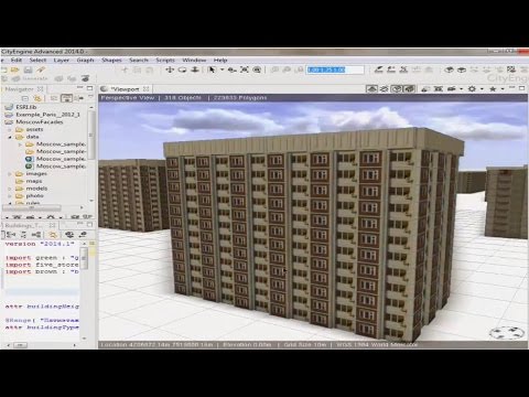 Тумасьева В. Создайте свой 3D город в ArcGIS Pro и CityEngine - YouTube
