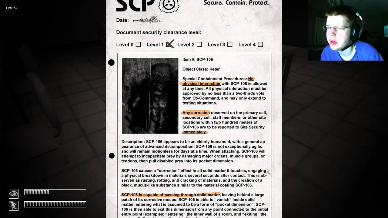 BABY FETUS MONSTER GONNA GET ME!! - Let's Cry - SCP: Containment Breach ...