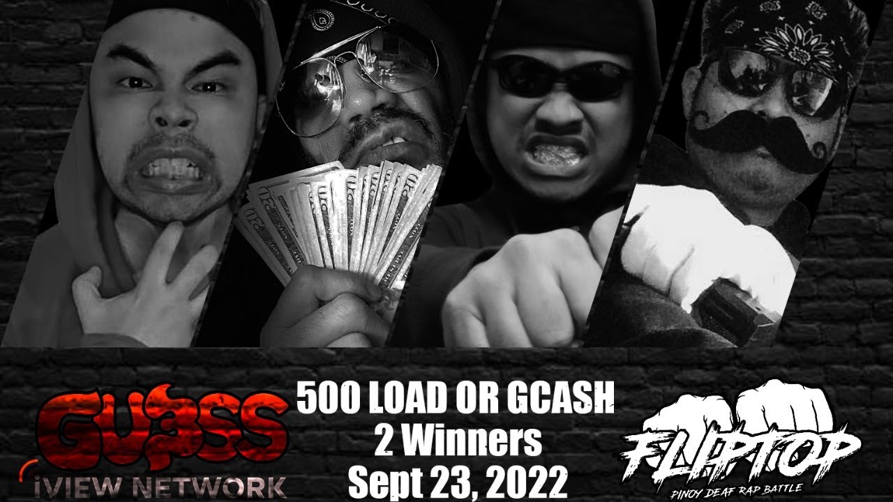 Fliptop Pinoy Deaf Rap Battle Season 2: 500 Gcash or Load Raffle ...