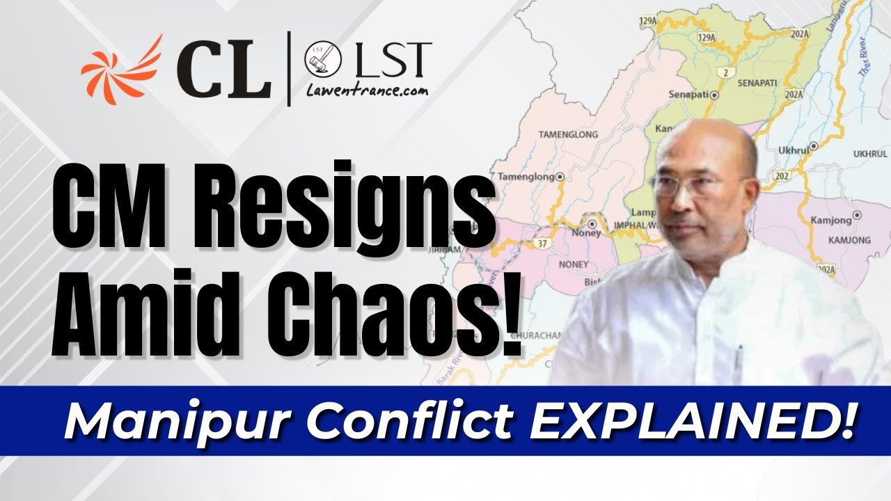 Manipur CM Resign | Biren Singh Manipur News | CLAT 2026 GK & Current ...