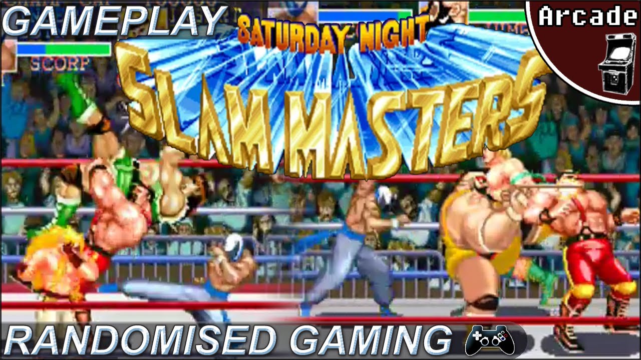 Saturday Night Slam Masters - Arcade - Intro & Team Battle Royale ...