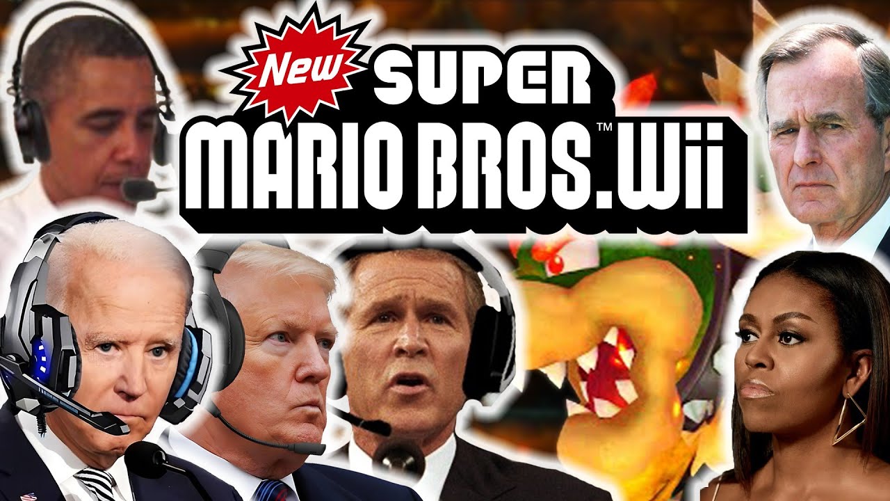 US Presidents BEAT New Super Mario Bros. Wii (FINALE!!) - YouTube