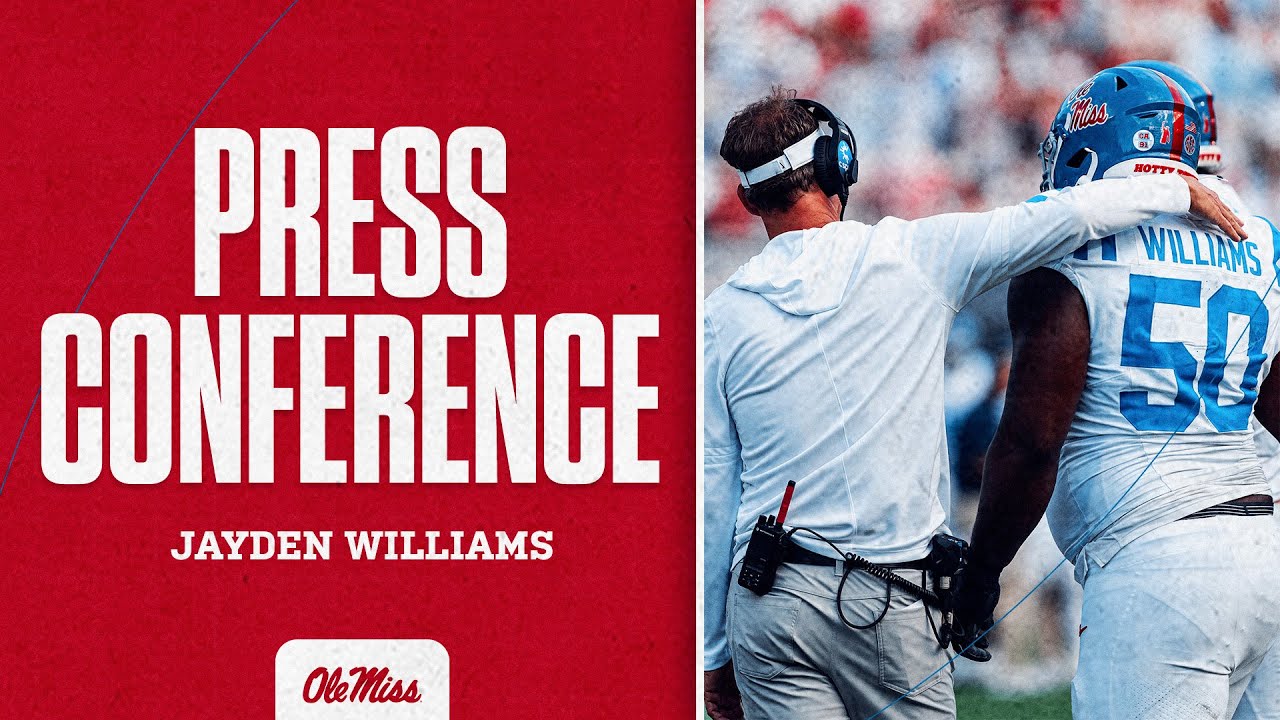 PRESSER | Jayden Williams - Oklahoma Preview (10-21-25) - YouTube