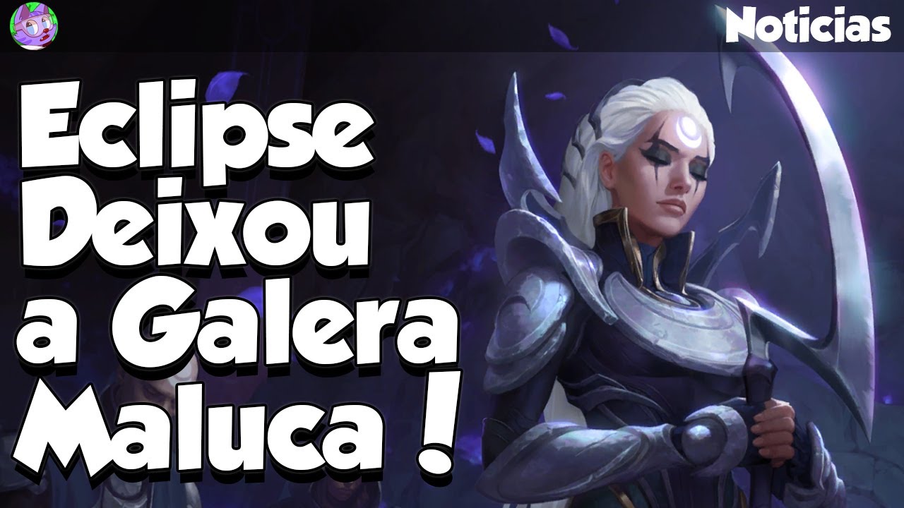 O ITEM MAIS FORTE DA HISTÓRIA DO LEAGUE OF LEGENDS! ECLIPSE, A GALERA ...