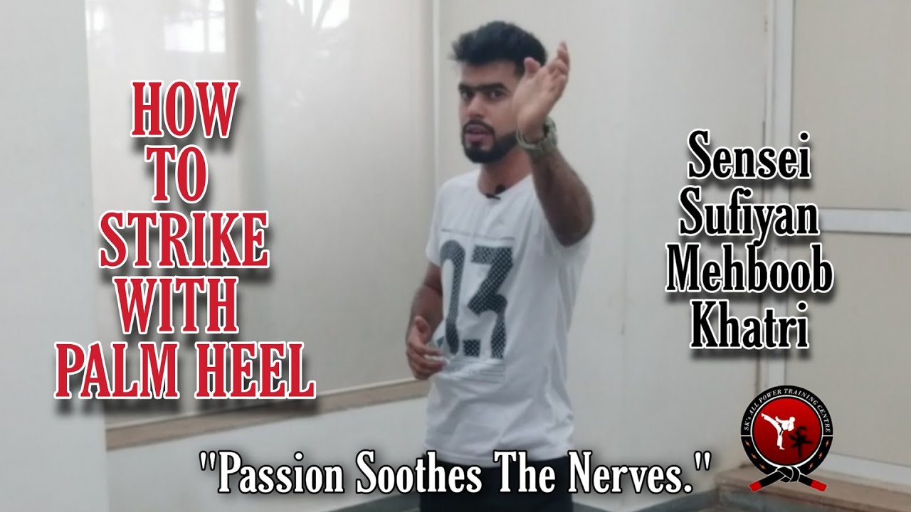 How To Do A Karate Palm Heel Strike | How To Strike With Palm Heel ...