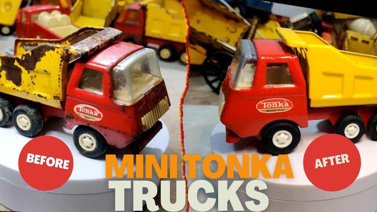 Mini Tonka Truck 1970s Restoration. - YouTube