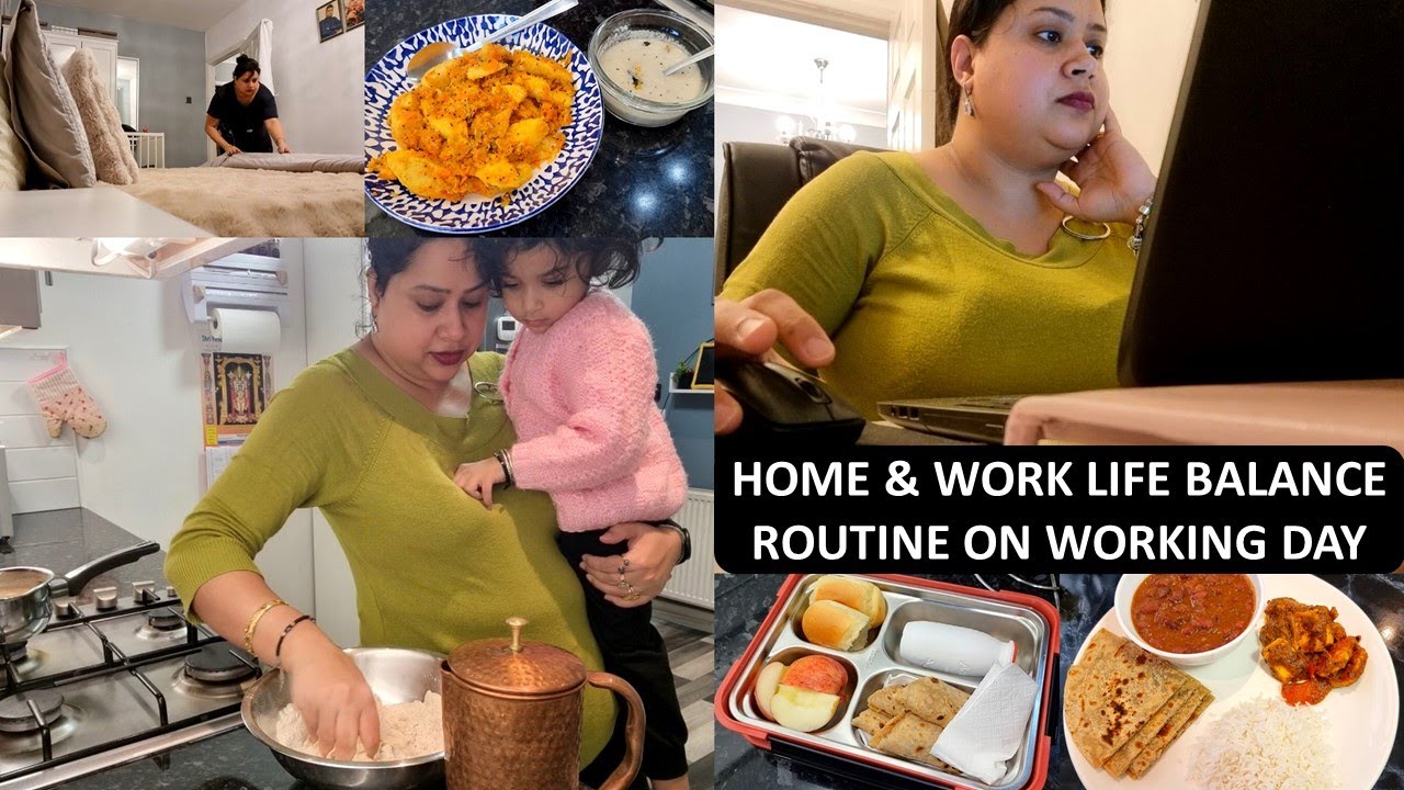 How Do I Manage Home On Working Day? Morning Rush Hours Routine | Tips ...