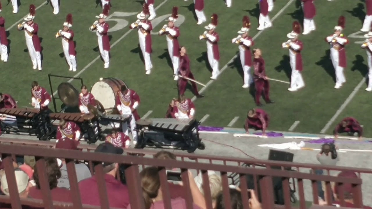MSU Pride band halftime September 2018 - YouTube