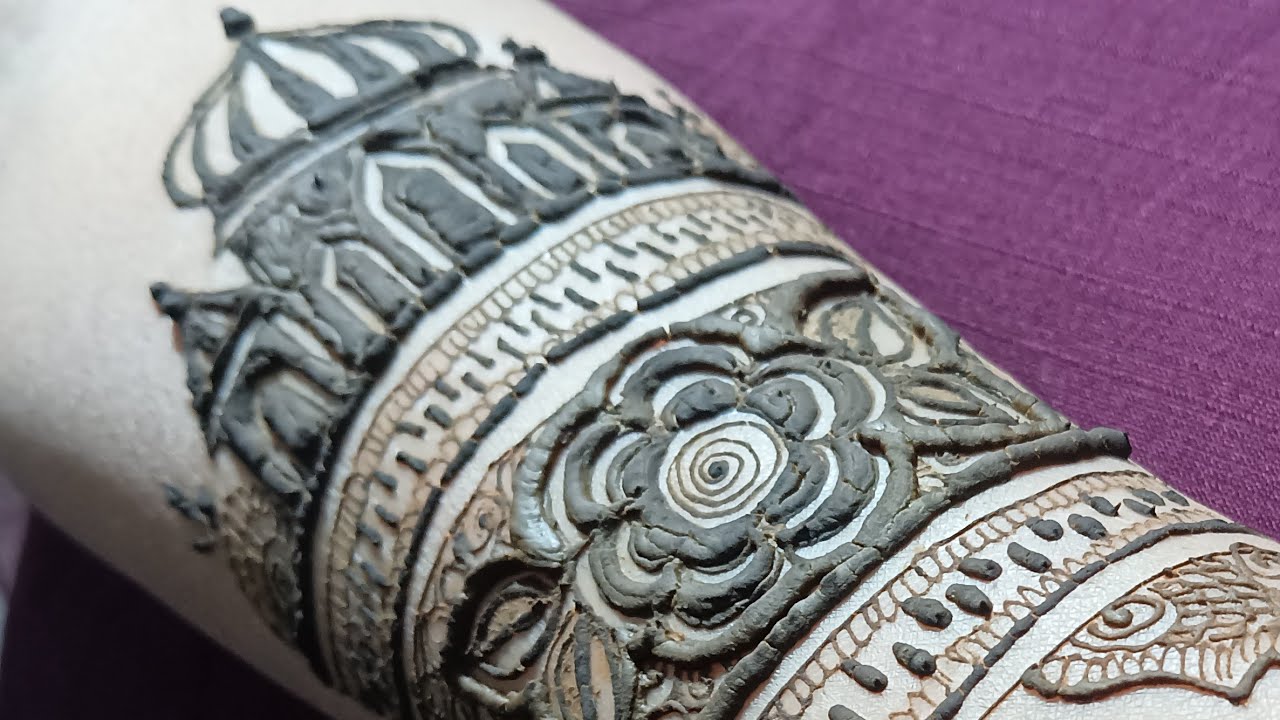 Taj Mehndi Design - YouTube