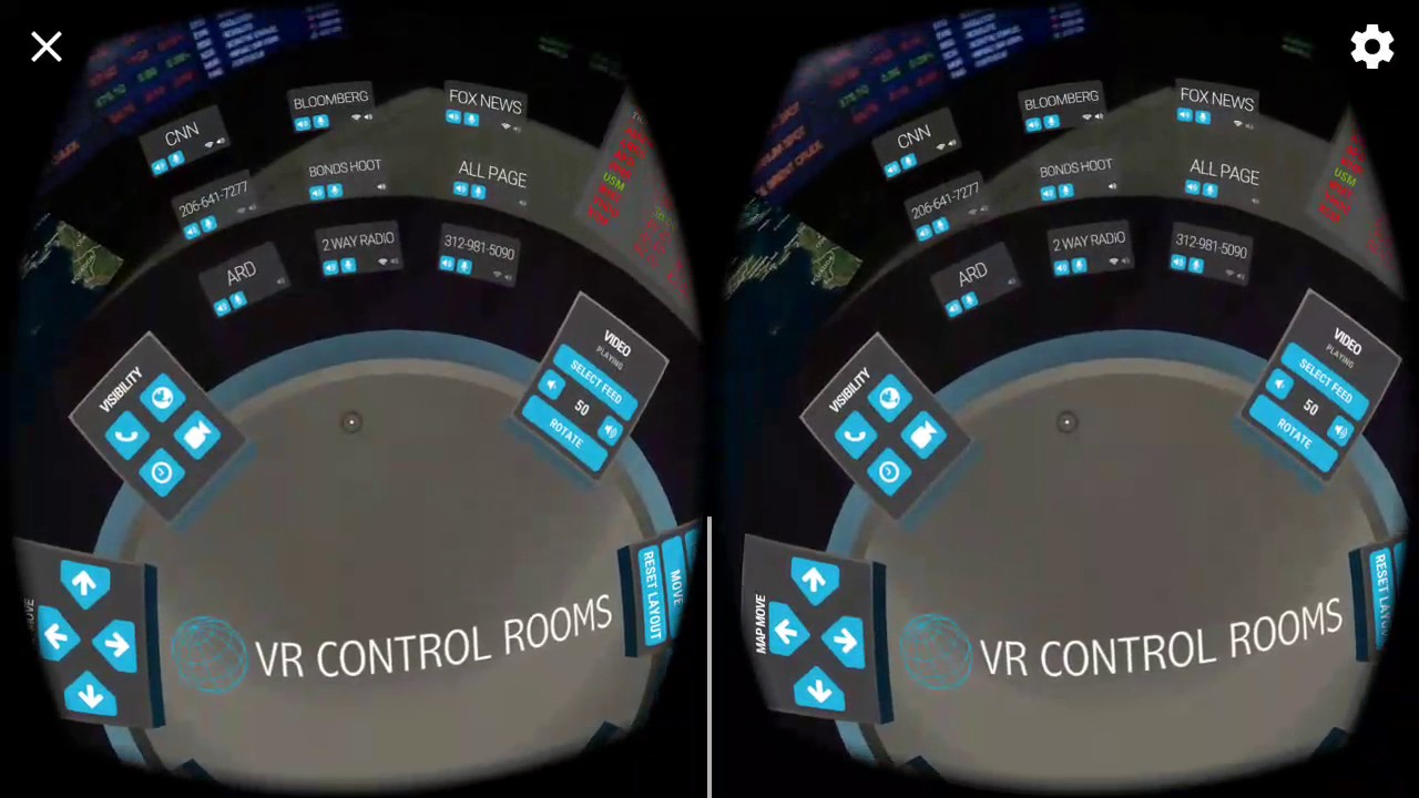 VR Control Rooms Trader Solutions - YouTube