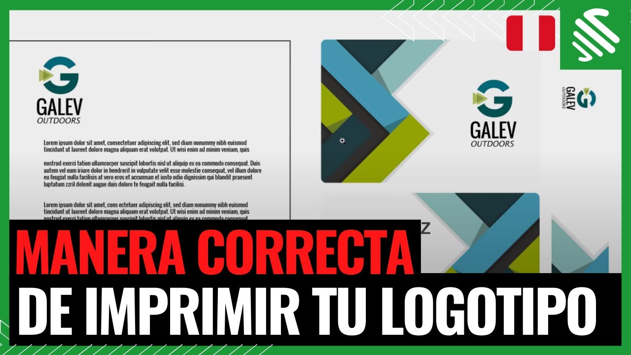 LA MANERA CORRECTA DE IMPRIMIR TU LOGOTIPO - YouTube