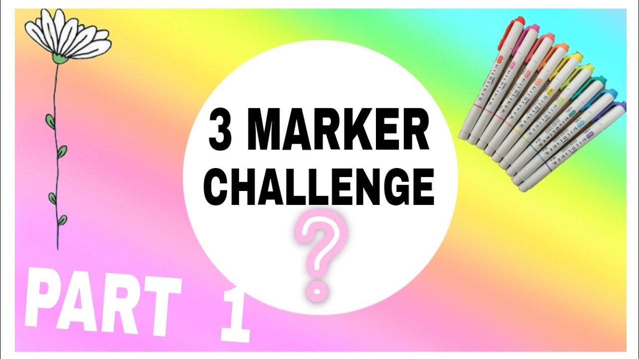 First video,3 marker challenge - YouTube