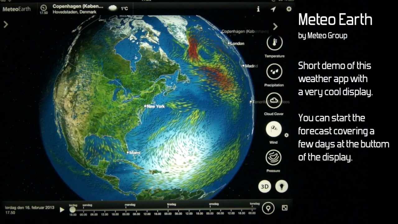 MeteoEarth by Meteo Group - YouTube