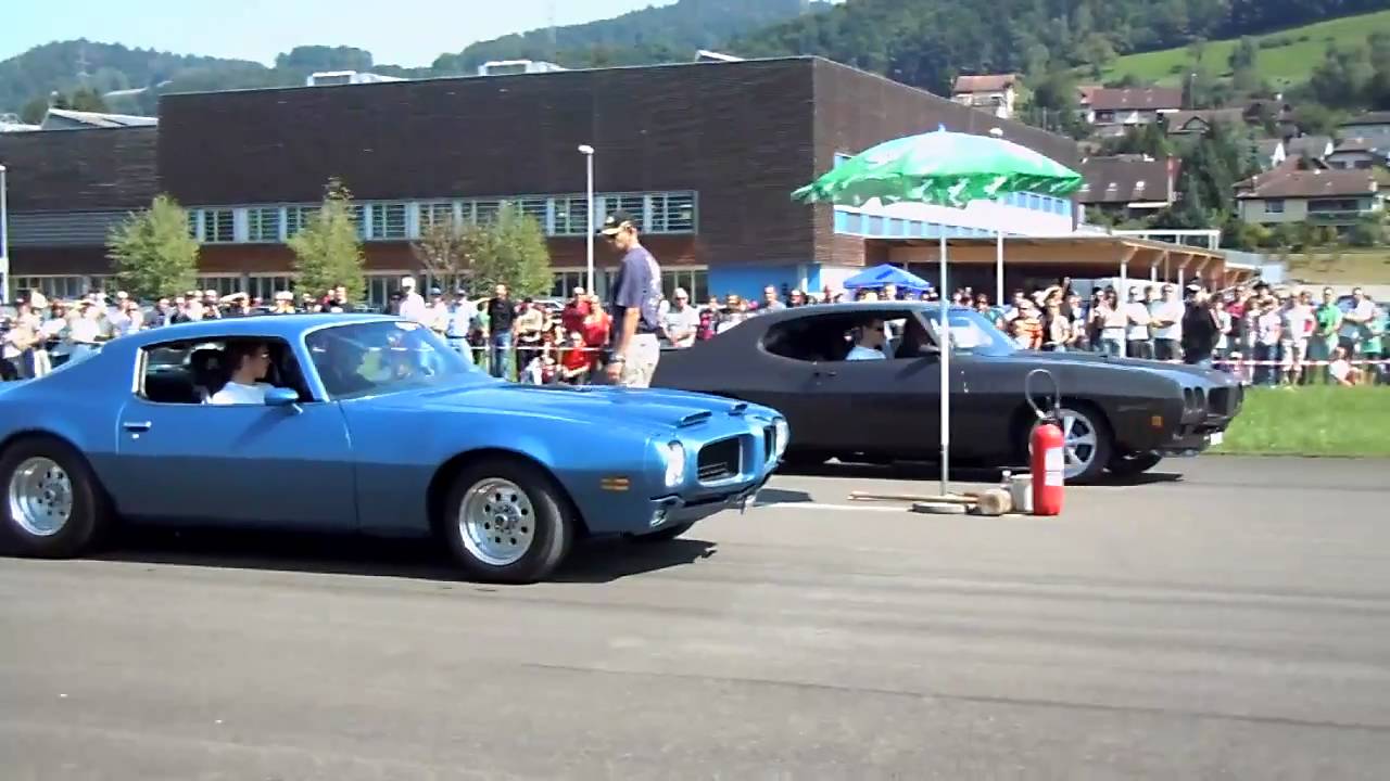Cammed Firebird vs. GTO 454 - YouTube