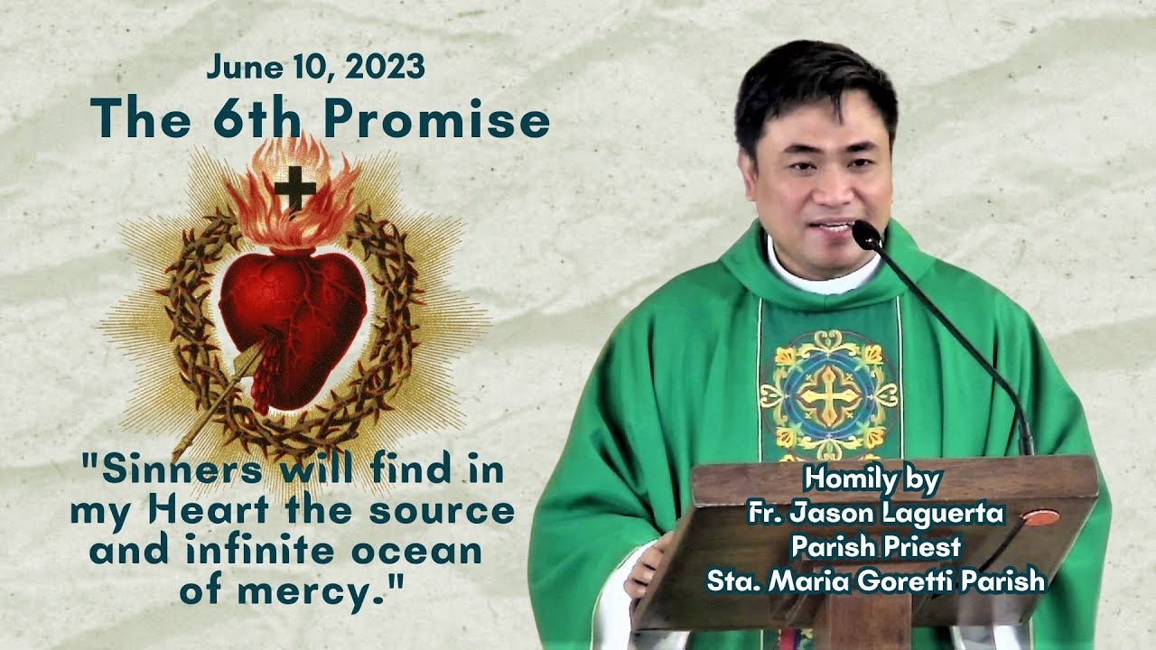 THE 6th PROMISE : Sinners will find in my Heart the source and infinite ...