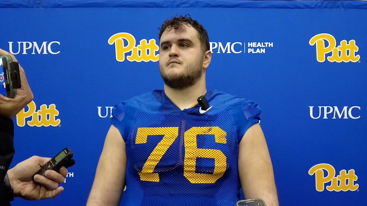 Pitt Football | 2023 Spring Practice 1 | Matt Goncalves - YouTube