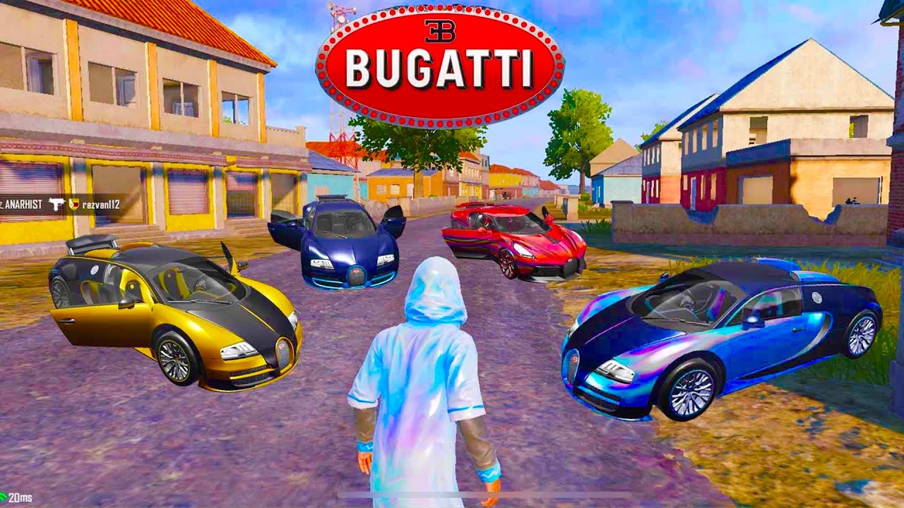 NEW BUGATTI SKIN IN PUBG MOBILE 😍 - YouTube