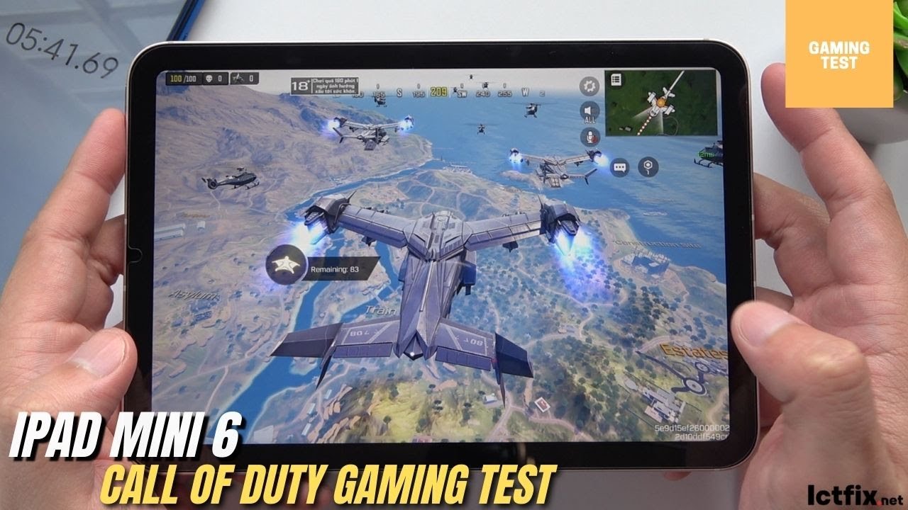 IPAD MINI 6 Call of Duty Gaming test CODM | Apple A15 Bionic, 4GB RAM ...