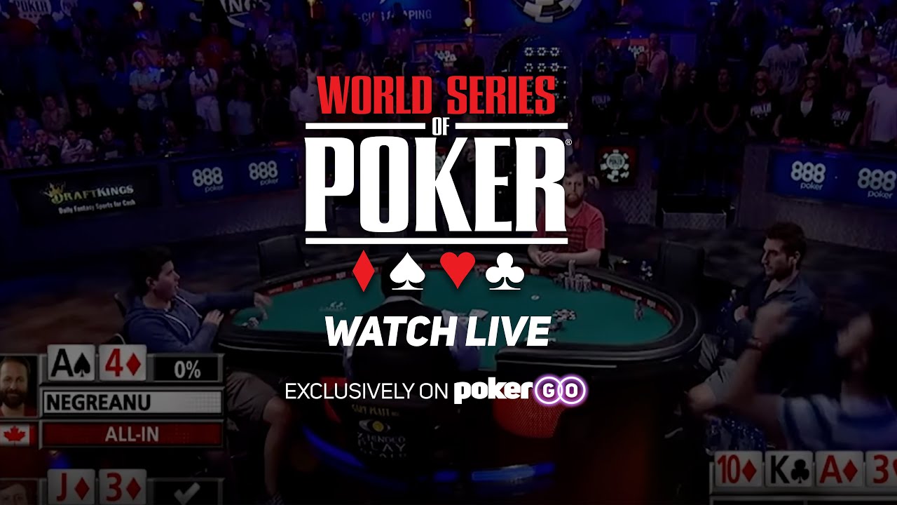 Live Stream the 2021 World Series of Poker | Exclusively on PokerGO ...