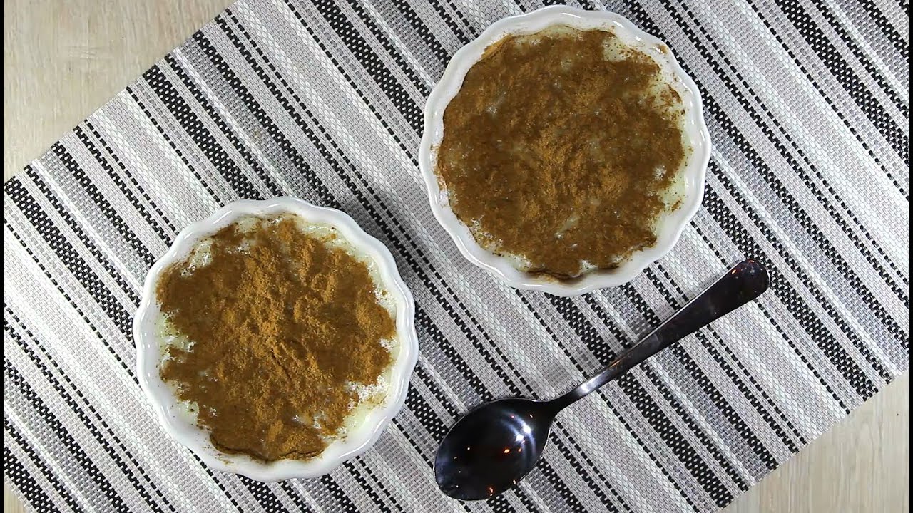 Rizogalo - Greek Traditional Rice Pudding - YouTube