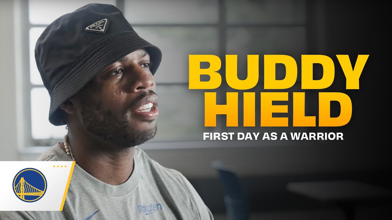 Buddy Hield's First Day As A Golden State Warrior - YouTube