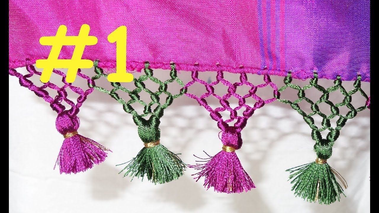 Tassel/Kuchchu designs - YouTube